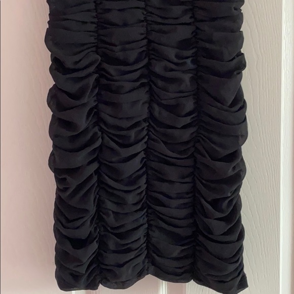 Forever 21 | Dresses | F2 Black Ruched Bodycon Dress | Poshmark